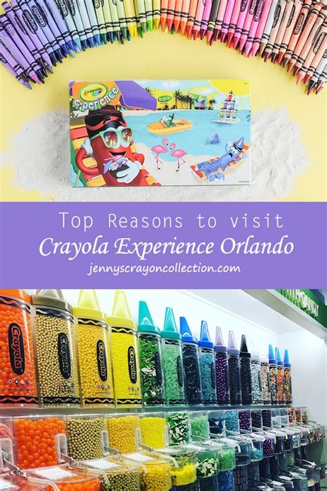 Crayola Experience Orlando Review Jennys Crayon Collection