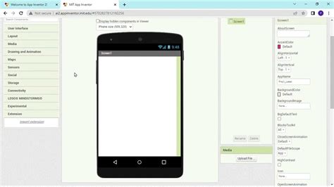 using vertical and horizontal arrangement components mit app inventor tutorial series youtube