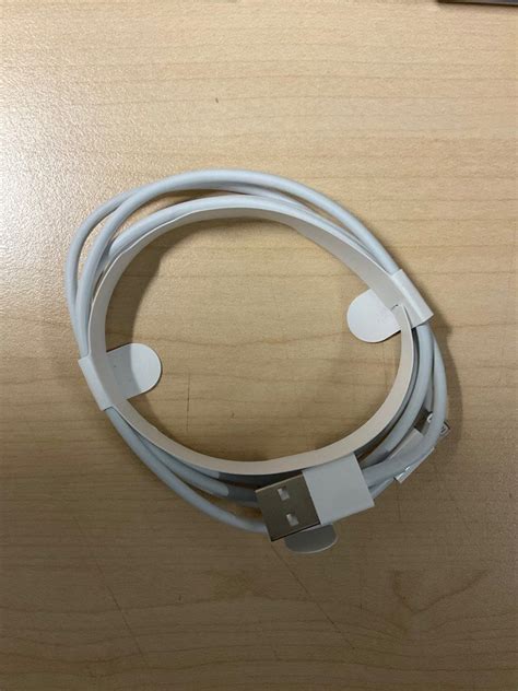 Original Iphone Cable Usb A To Lightning M Adapter Mobile Phones Gadgets Mobile Gadget