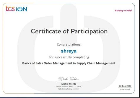 Shreya Pandey On Linkedin Hey Connection I Am Happy To Announce That I Have Successfully