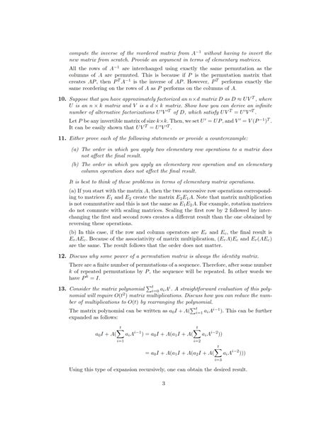 Linear Algebra And Optimization For Machine Learning Aggarwal Solution Manual Pdf