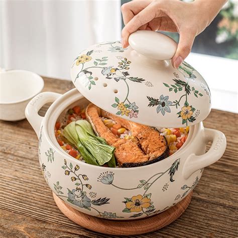 Clay Pot Soup Pot Earthen Pot High Temperature Resistant Ceramic Stew
