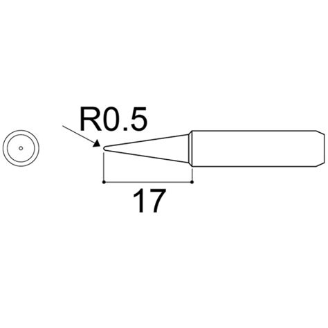 Hakko 900m T B Shape B Soldering Tip Batter Fly