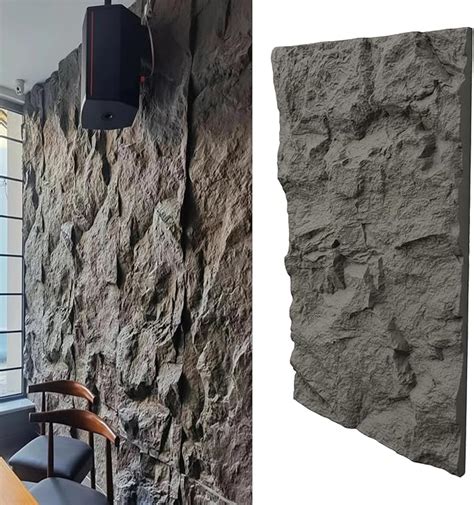 Walldec Stone Effect Wall Panels Rockstar 1x Panel 120 X 60cm 472