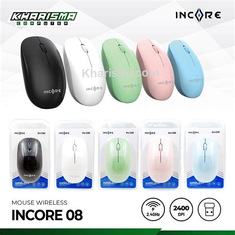 Jual Mouse Wireless Incore 08 Mouse Wireless In 08 Shopee Indonesia