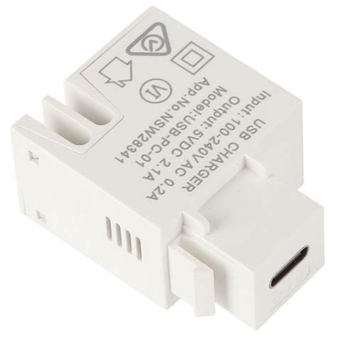 21a Usb Charge Socket Module For Wall Plates