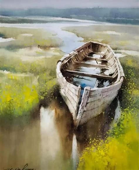 36 Beautiful Watercolor Boat Drawing Ideas You Need To Try Which