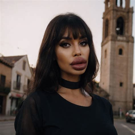 Bimbo Lips Images Generated With Ai