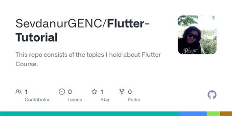 GitHub SevdanurGENC Flutter Tutorial This Repo Consists Of The Topics I Hold About Flutter