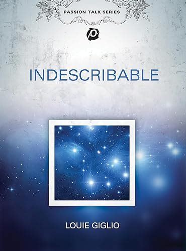 Louie Giglio Indescribable Dvd Louie Giglio Cds And Vinyl