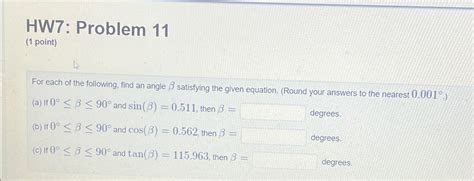 Solved Hw7 Problem 111 ﻿pointfor Each Of The Following