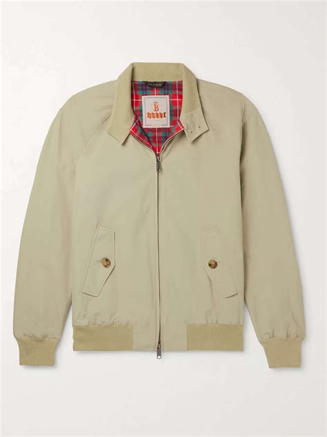 Baracuta G9 Cotton Blend Harrington Jacket For Men Mr Porter