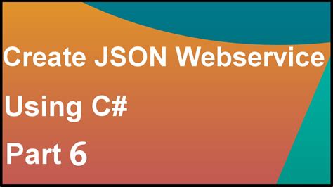 Create Json Web Service Using C Part6 Configuring Iis Handlers On Hosted Website