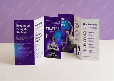 브로셔 템플릿 디자인 무료 벡터