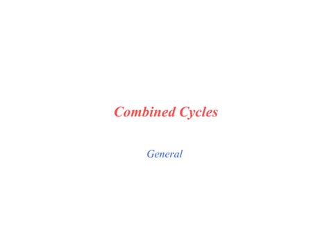 Brayton Cycle Gas Cycle Introduction PPT Physics Science