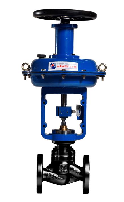 Регулирующие клапаны односедельные прямоходные с пневмоприводом КР с МИМ купить в САЗ