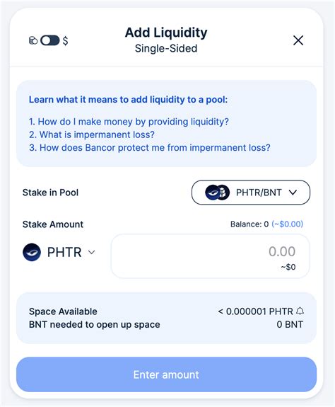 Adding Liquidity Incorrect Bnt Amount Needed To Open Up Space · Issue 525 · Bancorprotocol