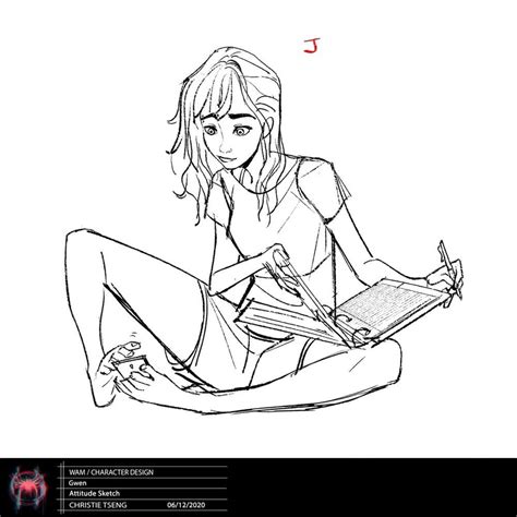 Some Gwen Concept Art I Found Rintothespiderverse