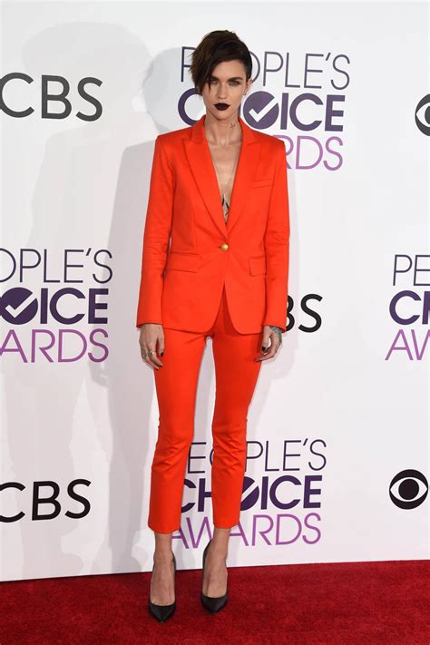 Ruby Rose Peoples Choice Awards In Los Angeles 118 2017 • Celebmafia