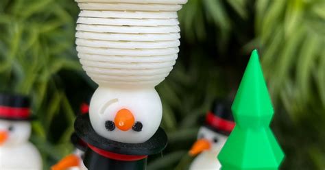 Olaf Nose Slinky Snowman Remix By Shiftclickme Download Free Stl
