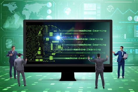 The Cognitive Computing And Machine Learning Concept Stock Photo Image Of Machine Automation