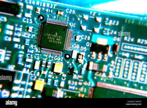 Computer Circuit Board Stock Photo Alamy