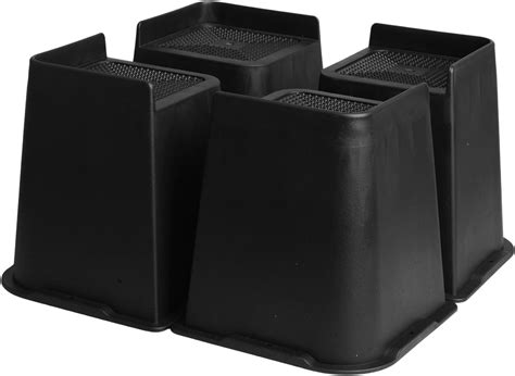 Tcatec 6 Inch Bed Risers L Shape Furniture Risers Heavy Duty Sturdy Furniture Lifts For Chair