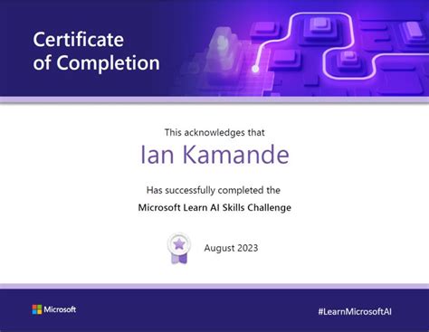 Ian Kamande On Linkedin Microsoft Learnmicrosoftai