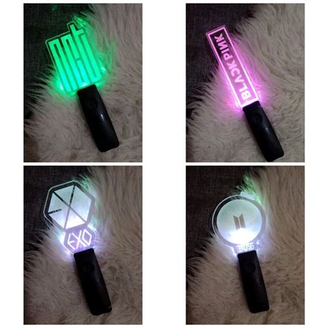 Lightstick Multicolor Fanmade Kpop Bts Exo Nct Blackpink Itz Shop Tokopedia