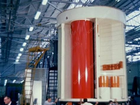 Apollo Service Module Mock Up 1960s Stock Video Clip K005 9770 Science Photo Library