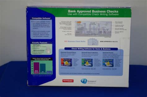 900 Standard Business Check Refills New Form 7000 Bank Approved Checks
