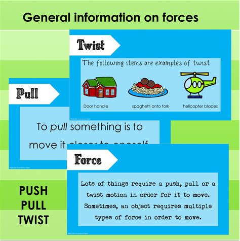 Push And Pull Forces