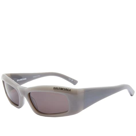 Balenciaga Eyewear Bb0266s Sunglasses In Grey Balenciaga