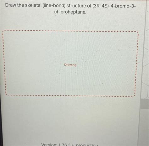 Solved Draw The Skeletal Line Bond Structure Of