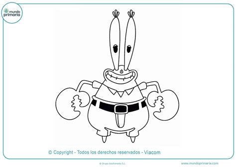 Dibujos De Bob Esponja Para Colorear【imprimir Y Pintar】