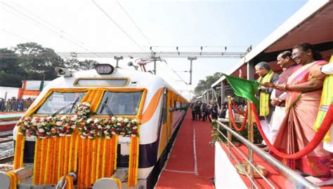 President Draupadi Murmus Native Place Receives Its First Express Train