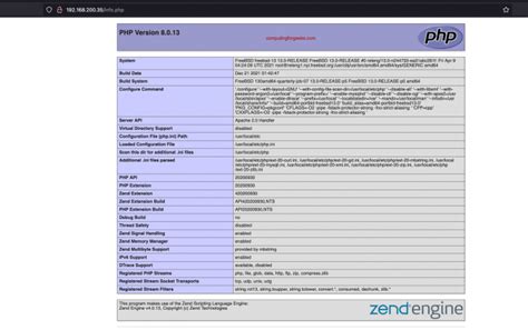 Install PHP On FreeBSD FreeBSD ComputingForGeeks
