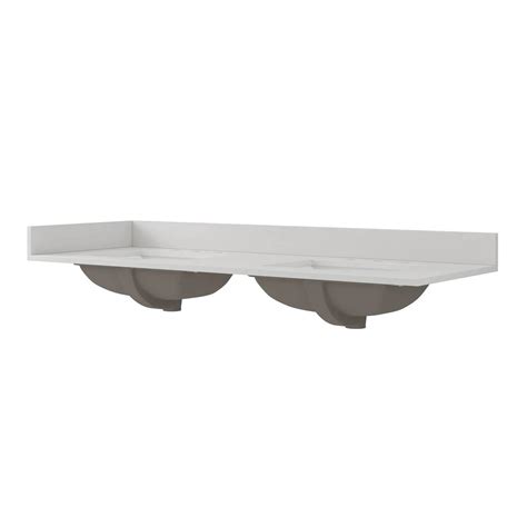 Craft Main Quartz Vanity Top With Built In Sink 61 X 22 — Stone