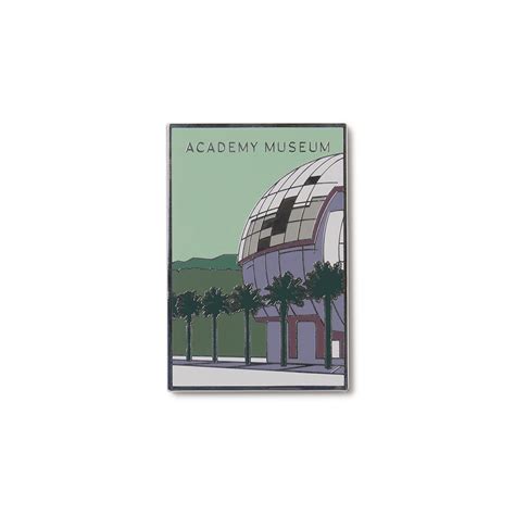 Dome Enamel Pin Academy Museum Store