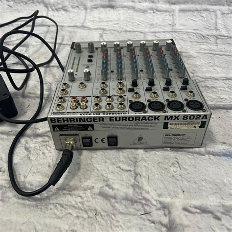 Behringer Eurorack Mx802a Mixer Evolution Music