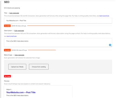 Github Payloadcmsplugin Seo Seo Plugin For Payload Cms