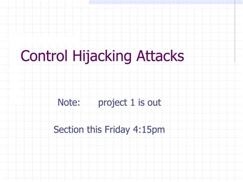 ppt control hijacking attacks powerpoint presentation free download id 729126