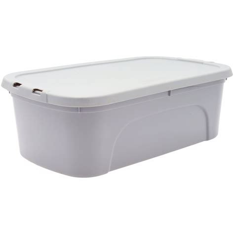 Caja Zapatera De PlÁstico Gris The Home Depot México Ventas A