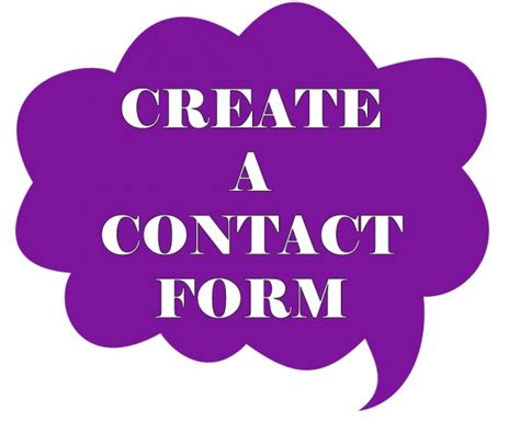 How To Create A Contact Me Form For Your Blog Contact Me Form Tips
