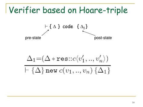 Ppt Automated Verification Via Separation Logic Powerpoint