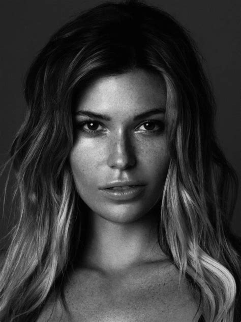 Black And White Model Headshots