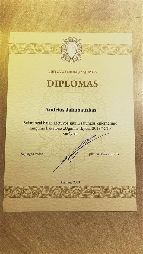 Cybersecurity Ctf Andrius J