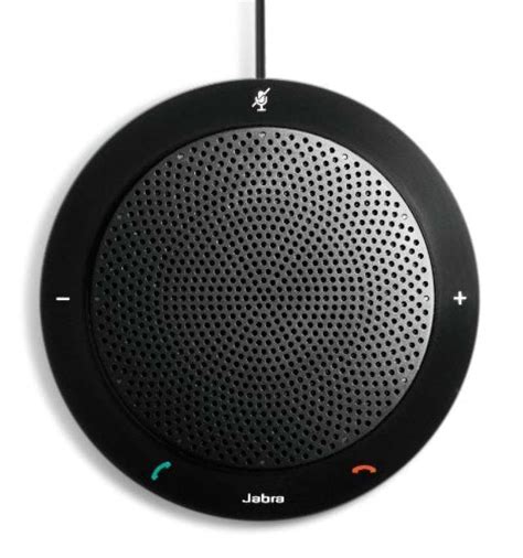 Promo Jabra Speak Corded Speakerphone For Softphones Easy Setup Portable Usb Speaker For