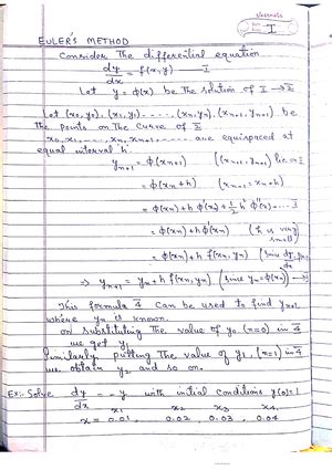 Runge Kutta Method Numerical Methods Numerical Methods Studocu
