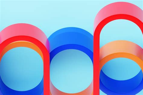 Premium Photo 3d Illustration Of Geometric Colorful Wave Surface Pattern Of Simple Geometric